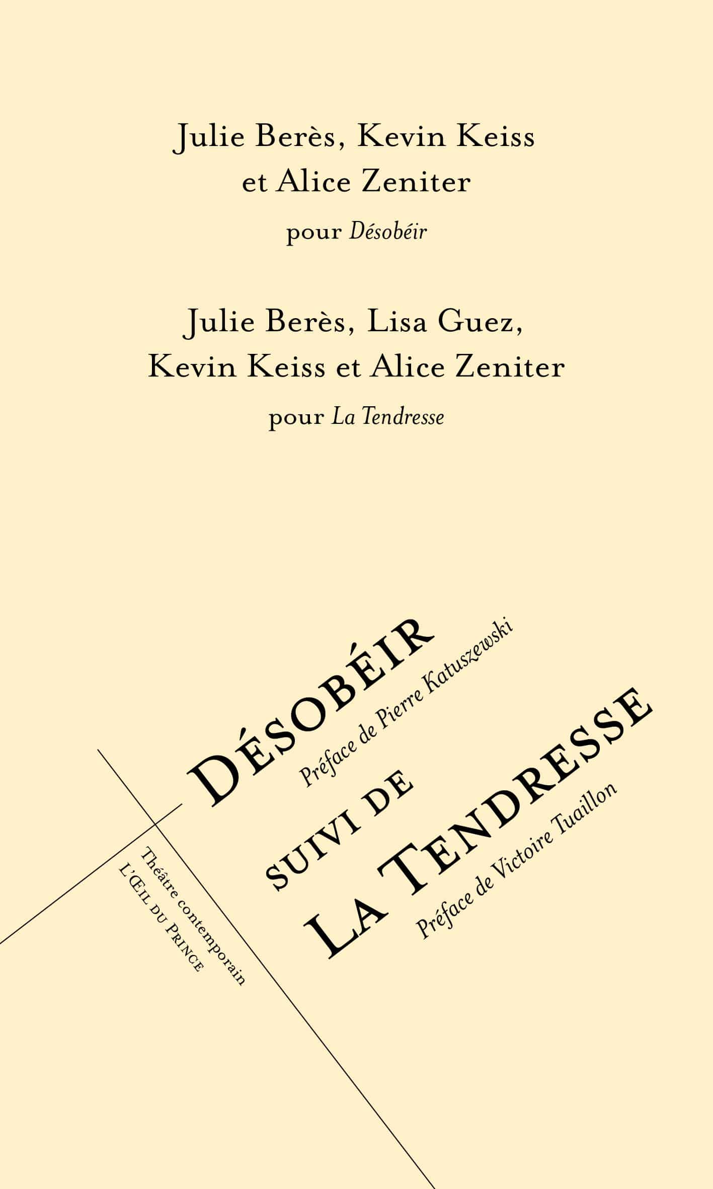 Désobéir - bibliothéâtre